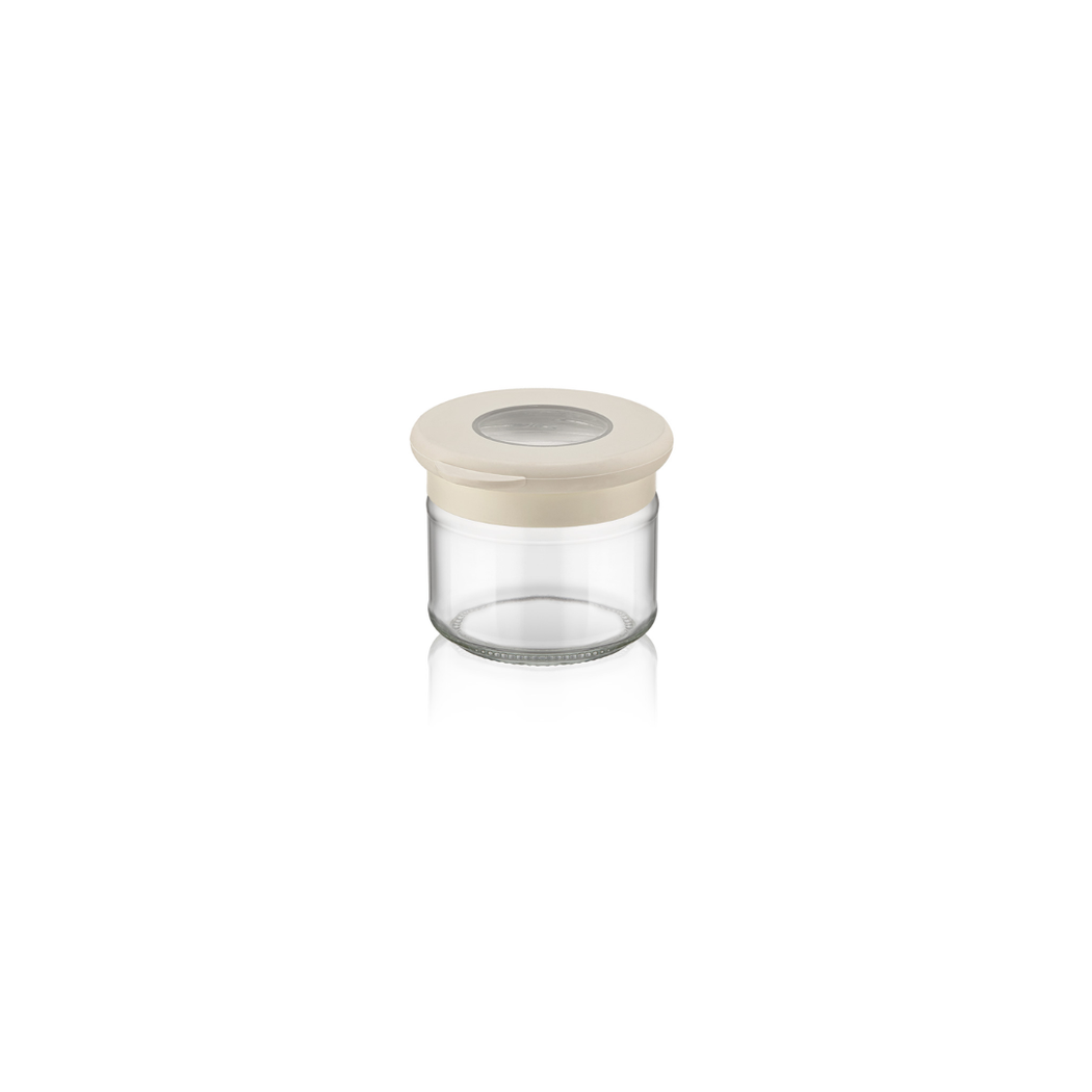 Flat Jar with Lid | 300ML – Tal-Lira