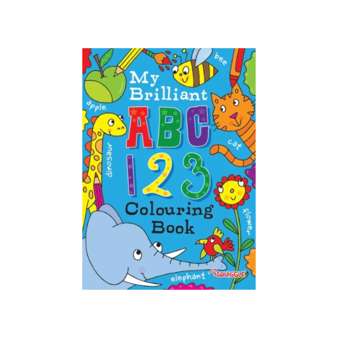 ABC & 123 Colouring Book – Tal-Lira