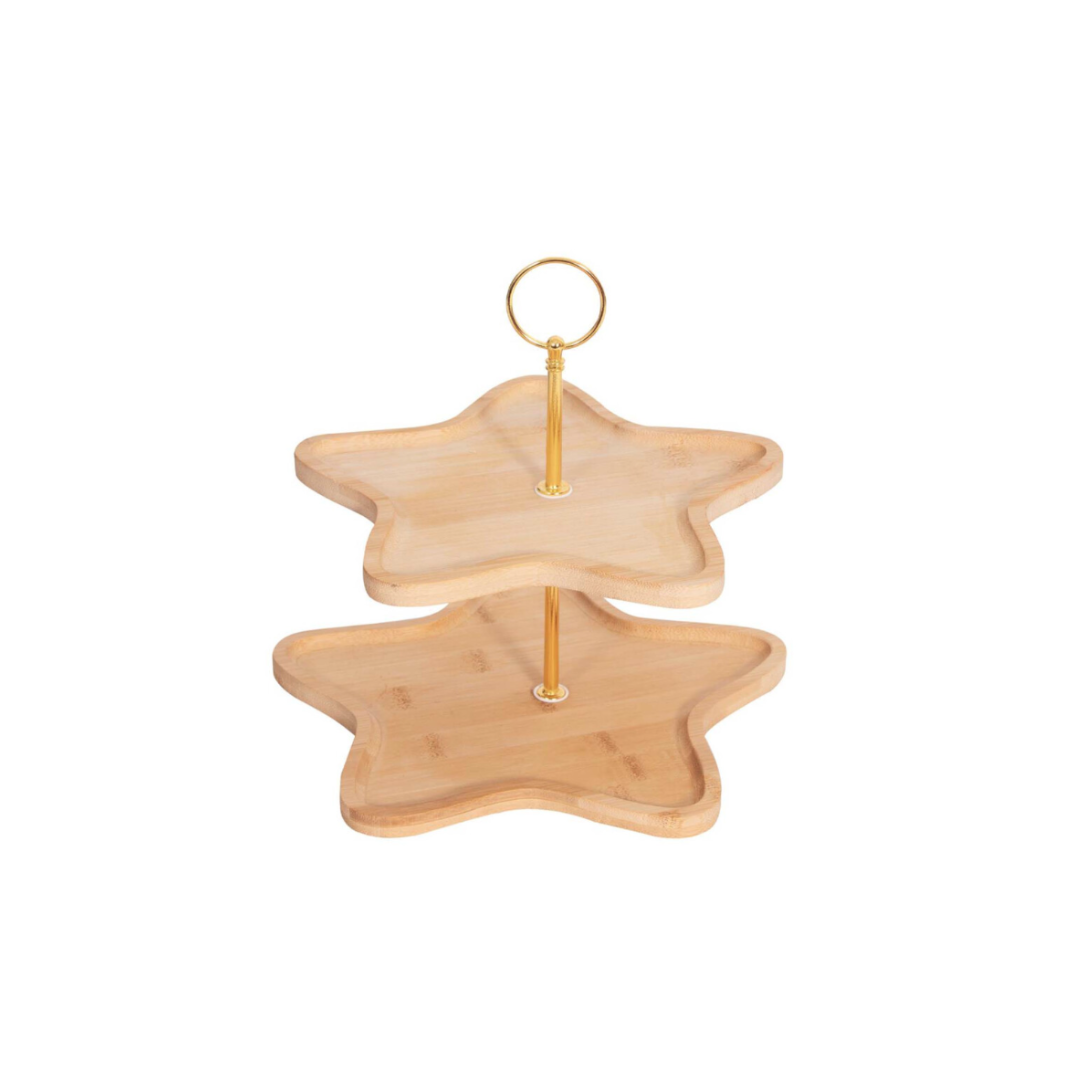 Star Shaped 2 Tier Cake Stand – Tal-Lira