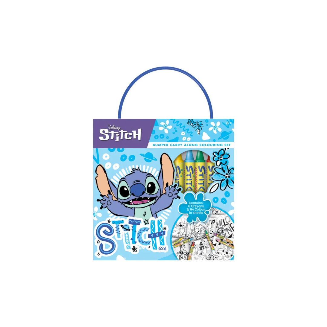 Stitch Carry Along Colouring Set – Tal-Lira