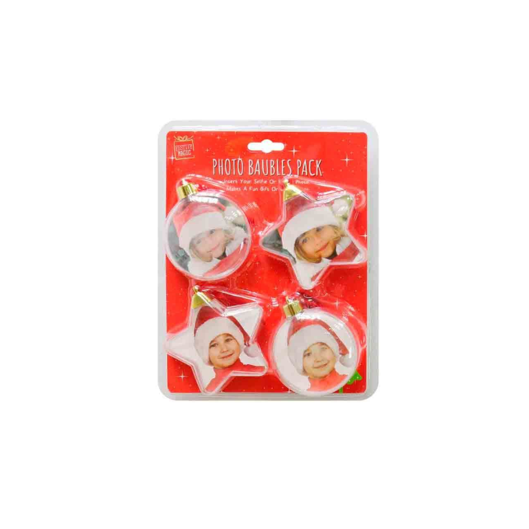 DIY Photo Baubles | 4 Pack – Tal-Lira