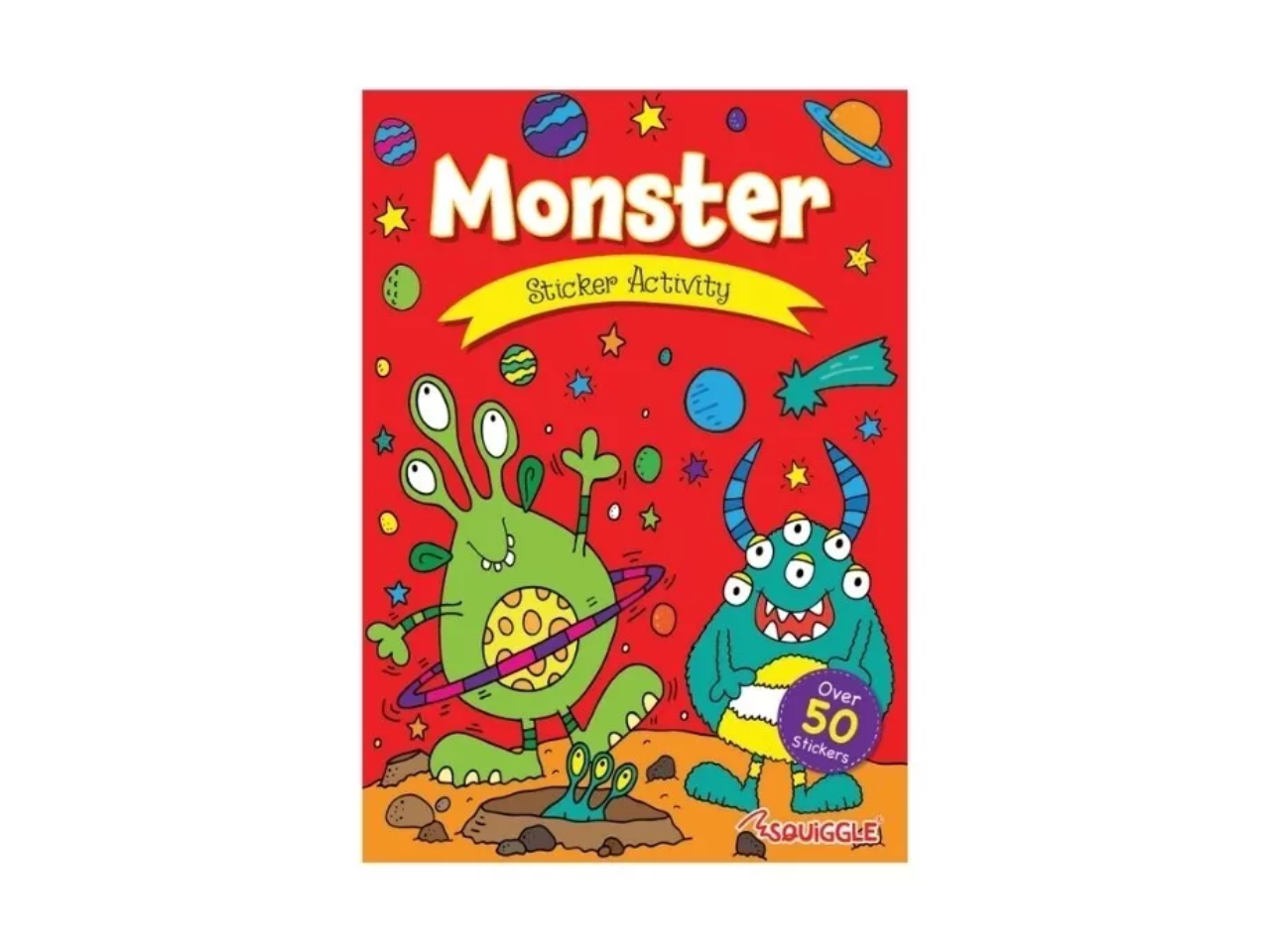 Monsters and Aliens Sticker Activity Book – Tal-Lira