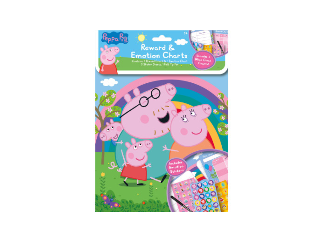 Peppa Pig Rewards & Emotions Chart – Tal-Lira
