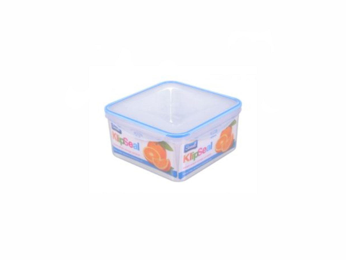 Klip Seal Airtight Square Container | 2L – Tal-Lira