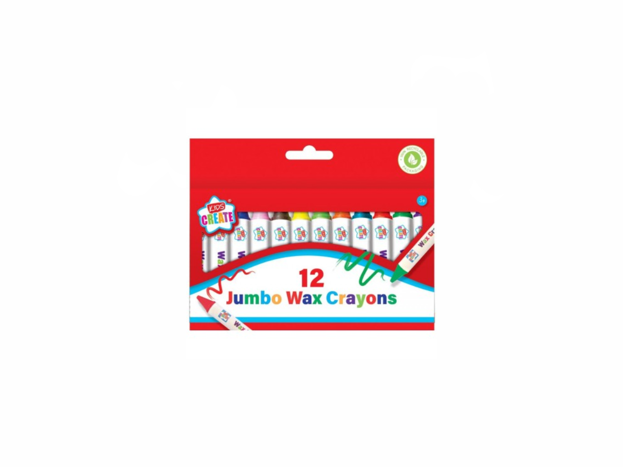 Box of 12 Wax Jumbo Crayons – Tal-Lira