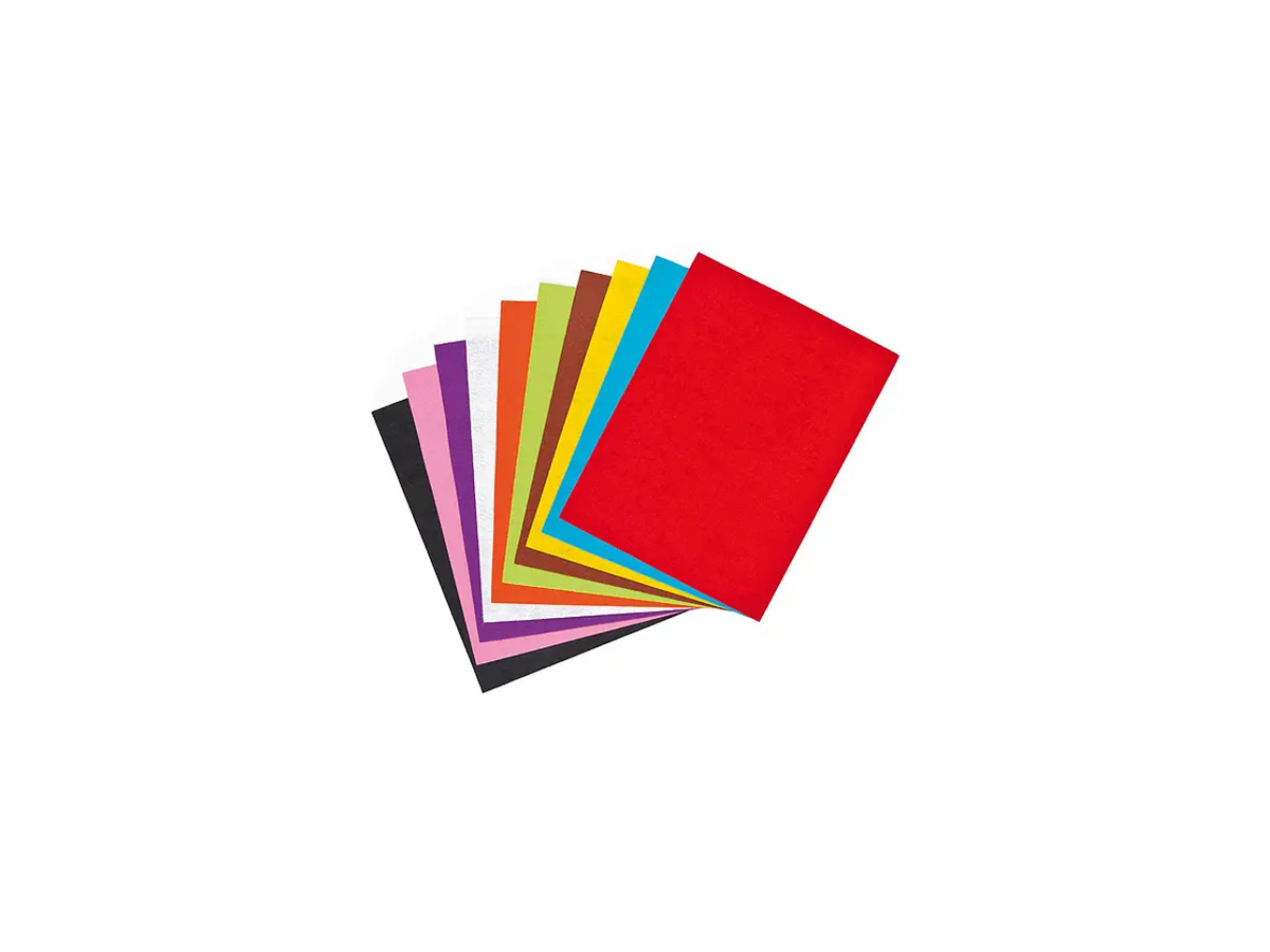 Felt Sheet 20x20CM | Pack of 10 – Tal-Lira