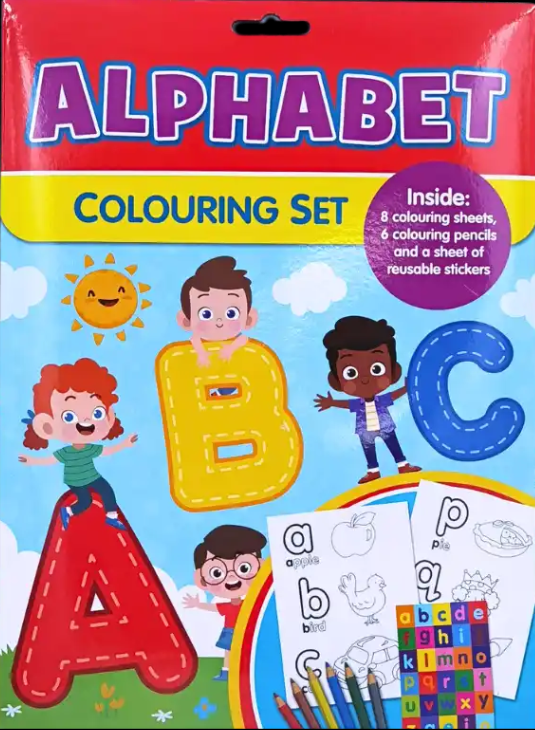 Alphabet | Colouring Set – Tal-Lira