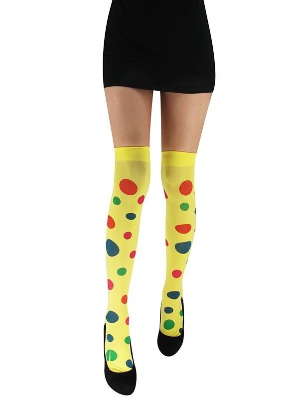 Adult Stockings | Fun Clown Spots – Tal-Lira